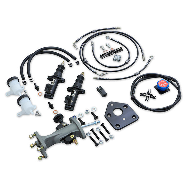 S/R chassis bolt on dual brake master cylinder kit