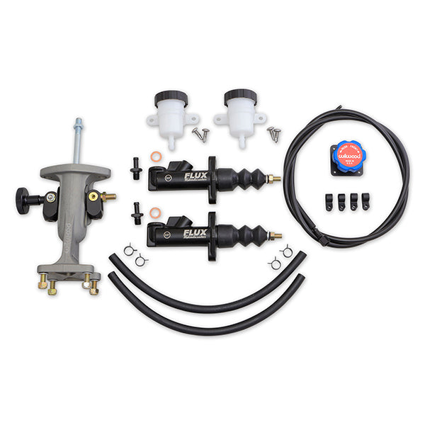 Universal dual brake master cylinder kit