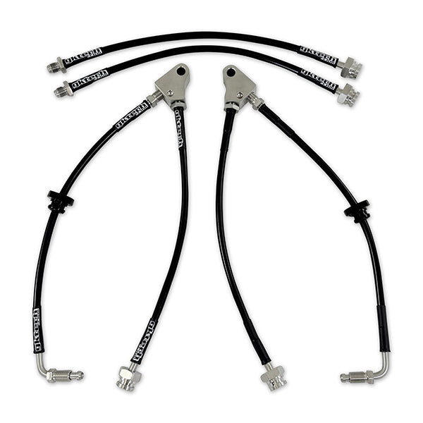 R33 GTS-T braided brake lines